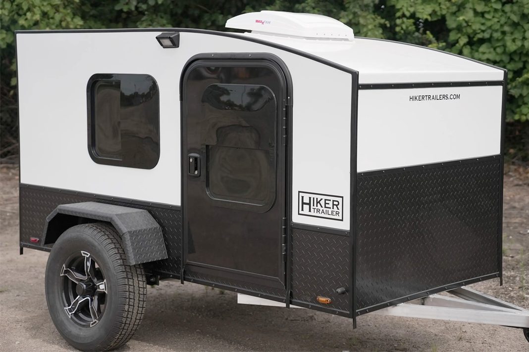 Hiker Trailers’ Highway Lite is a compact, affordable camping option