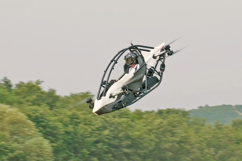 Jetson One showcases agility in 'Freestyle' personal eVTOL flight