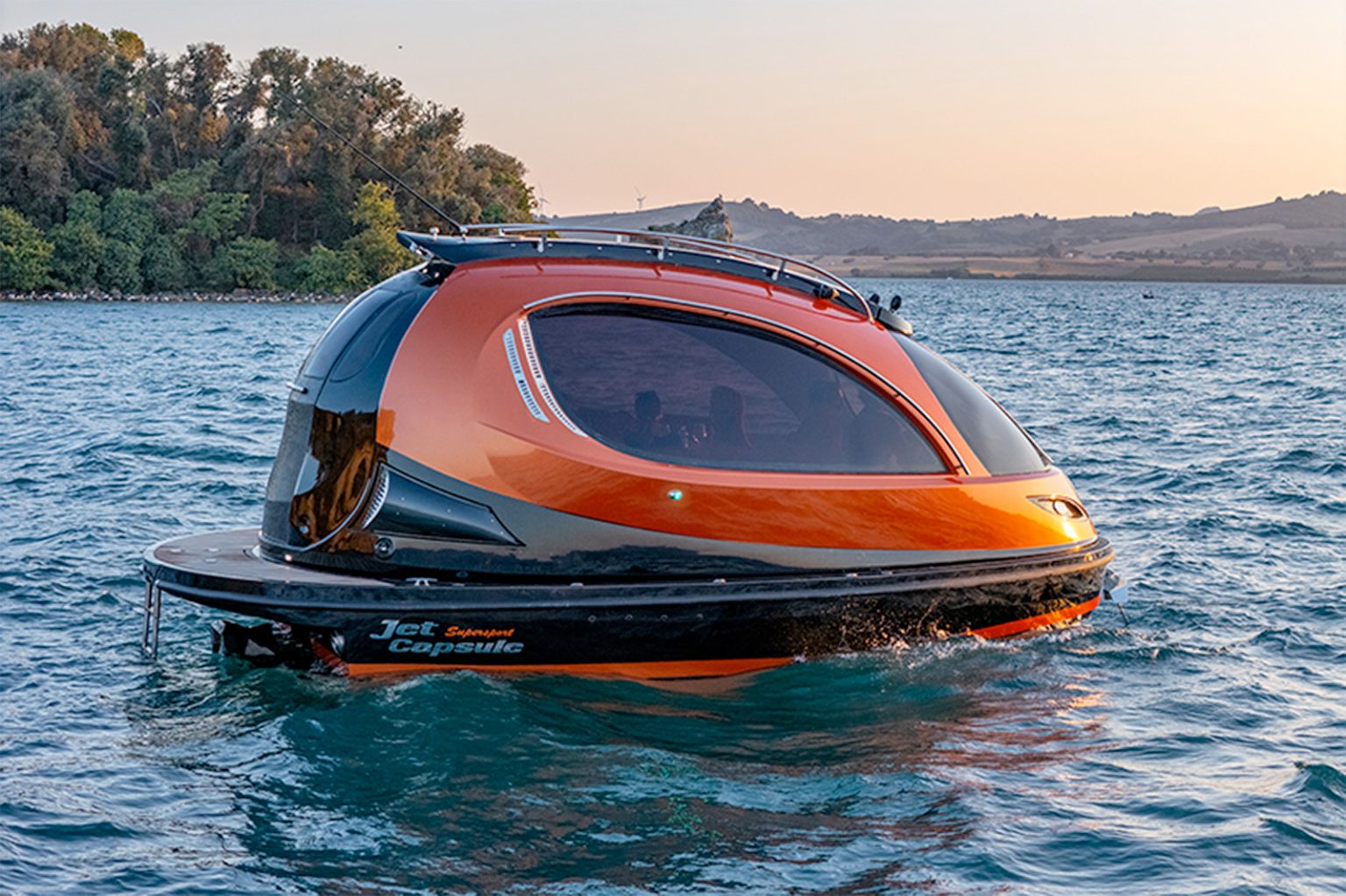 Pierpaolo Lazzarini unveils the Hyper-Sport Jet Capsule