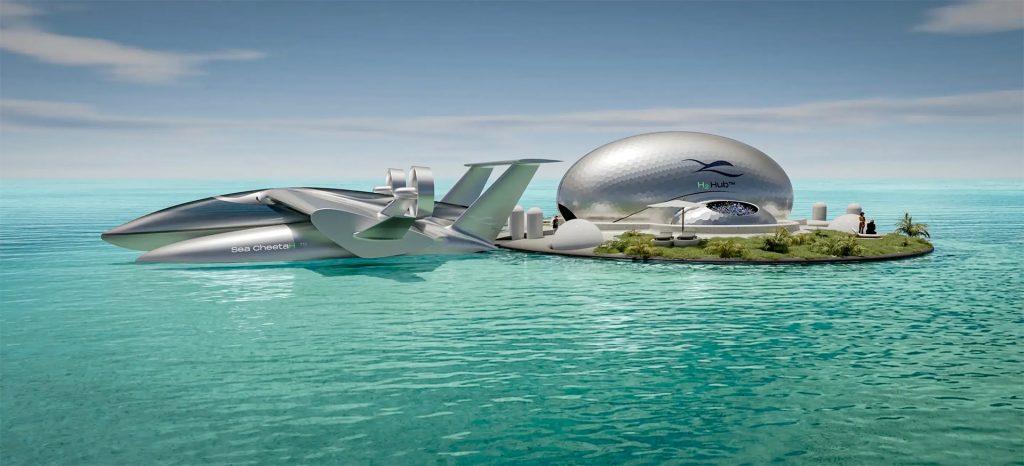 Hydrogen-powered wing-in-ground effect aircraft to expand range and ...