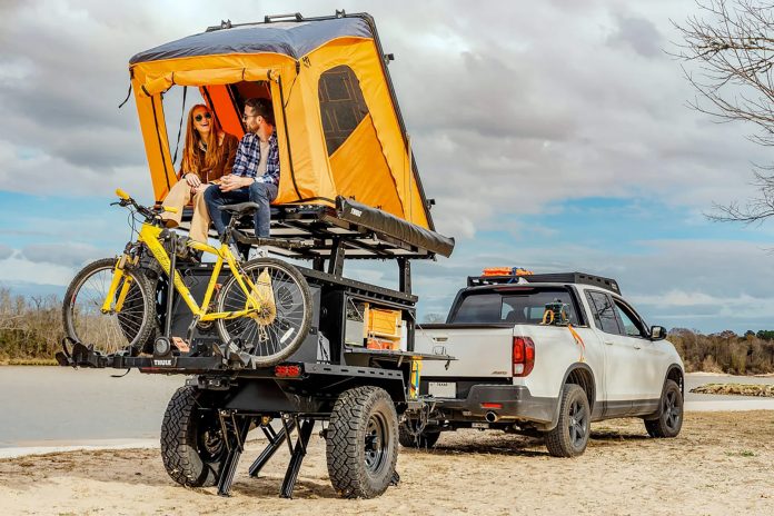 Taxa Outdoors Woolly Bear trailer is a practical solution for outdoor ...