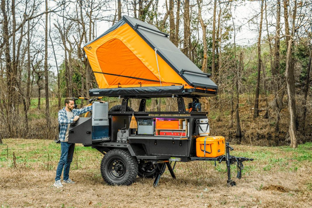 Taxa Outdoors Woolly Bear trailer is a practical solution for outdoor ...