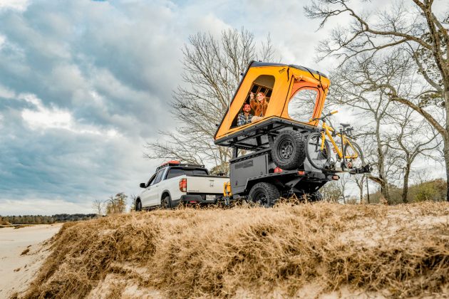 Taxa Outdoors Woolly Bear trailer is a practical solution for outdoor ...