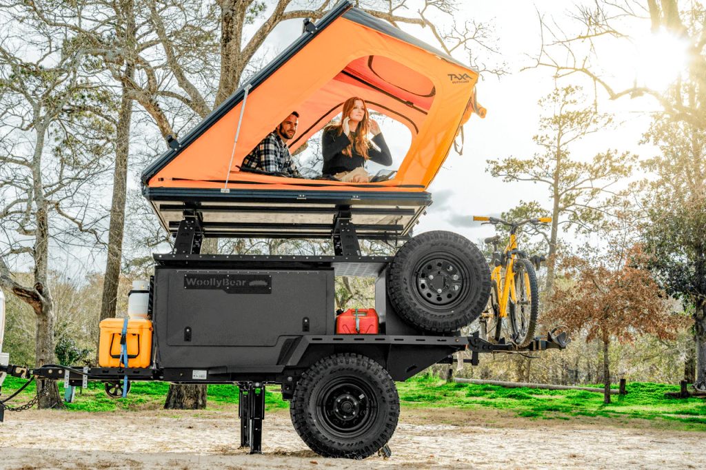Taxa Outdoors Woolly Bear trailer is a practical solution for outdoor ...
