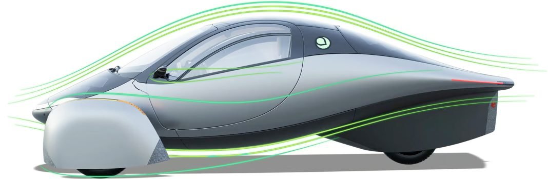 Aptera solar-powered car charges itself without plugging in