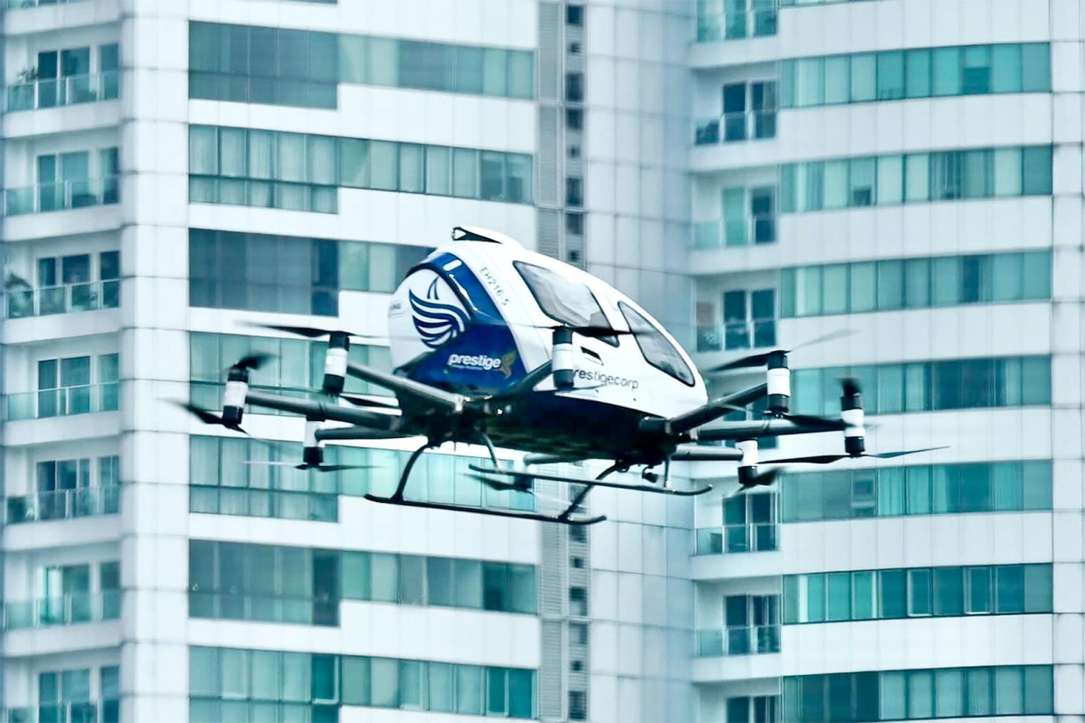EHang's solid-state battery doubles pilotless eVTOL flight time