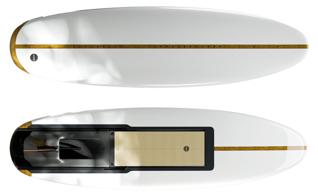 Premium jet-powered surfboard goes 37 mph and offers portability