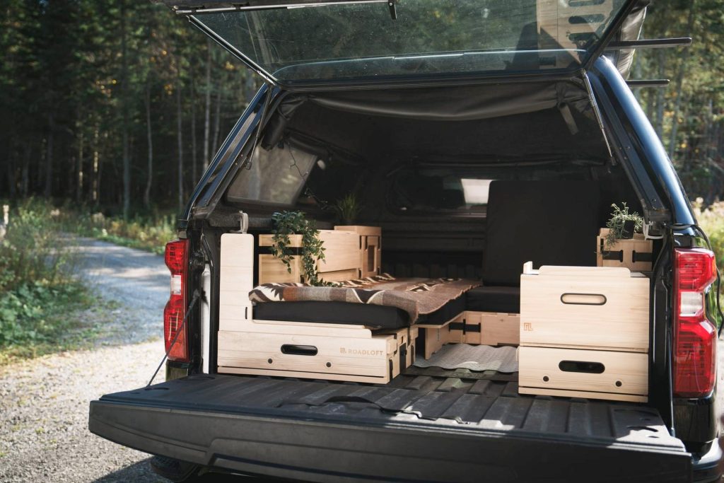 Pickup camper kit transforms your truck into a versatile tiny home