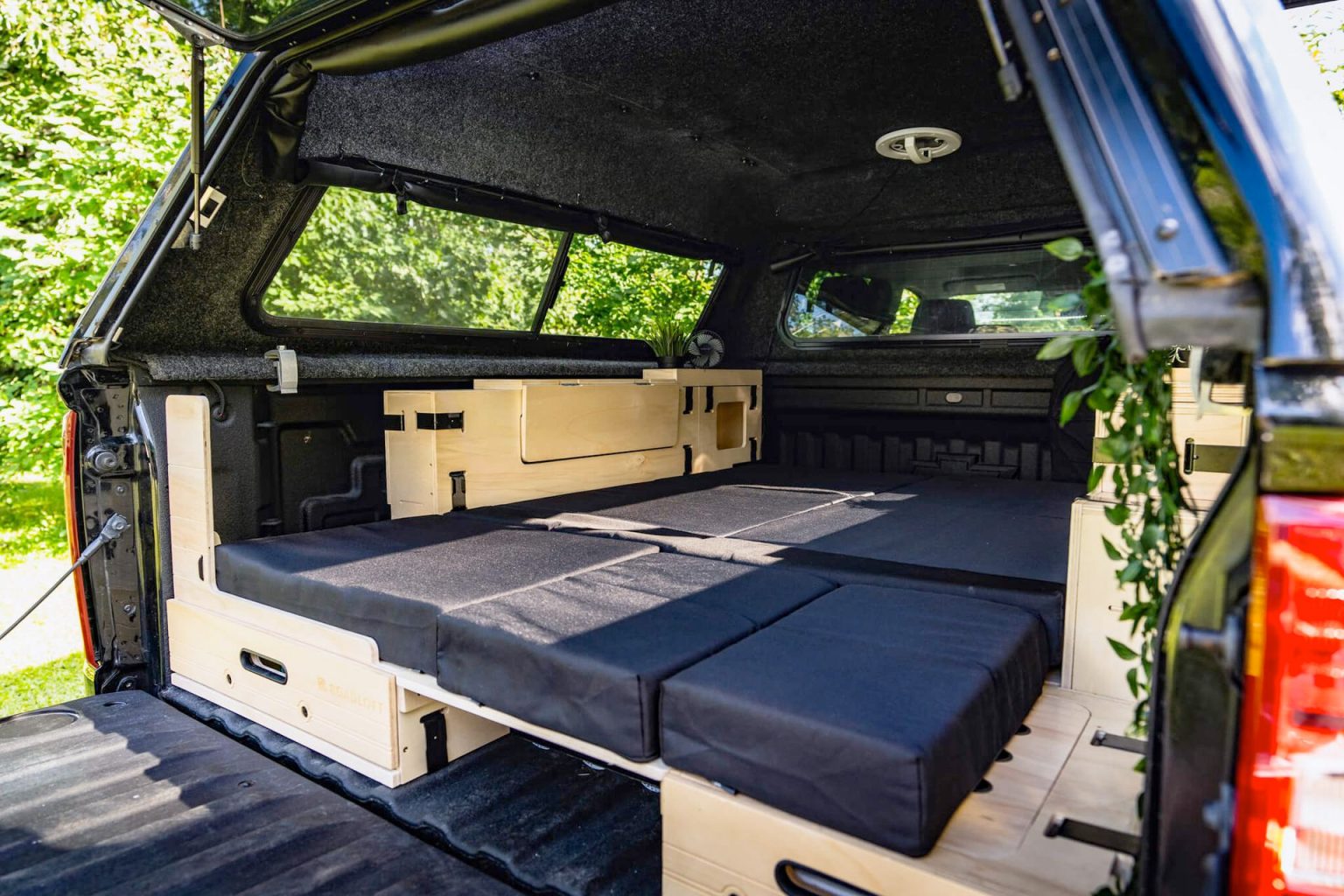 Pickup camper kit transforms your truck into a versatile tiny home