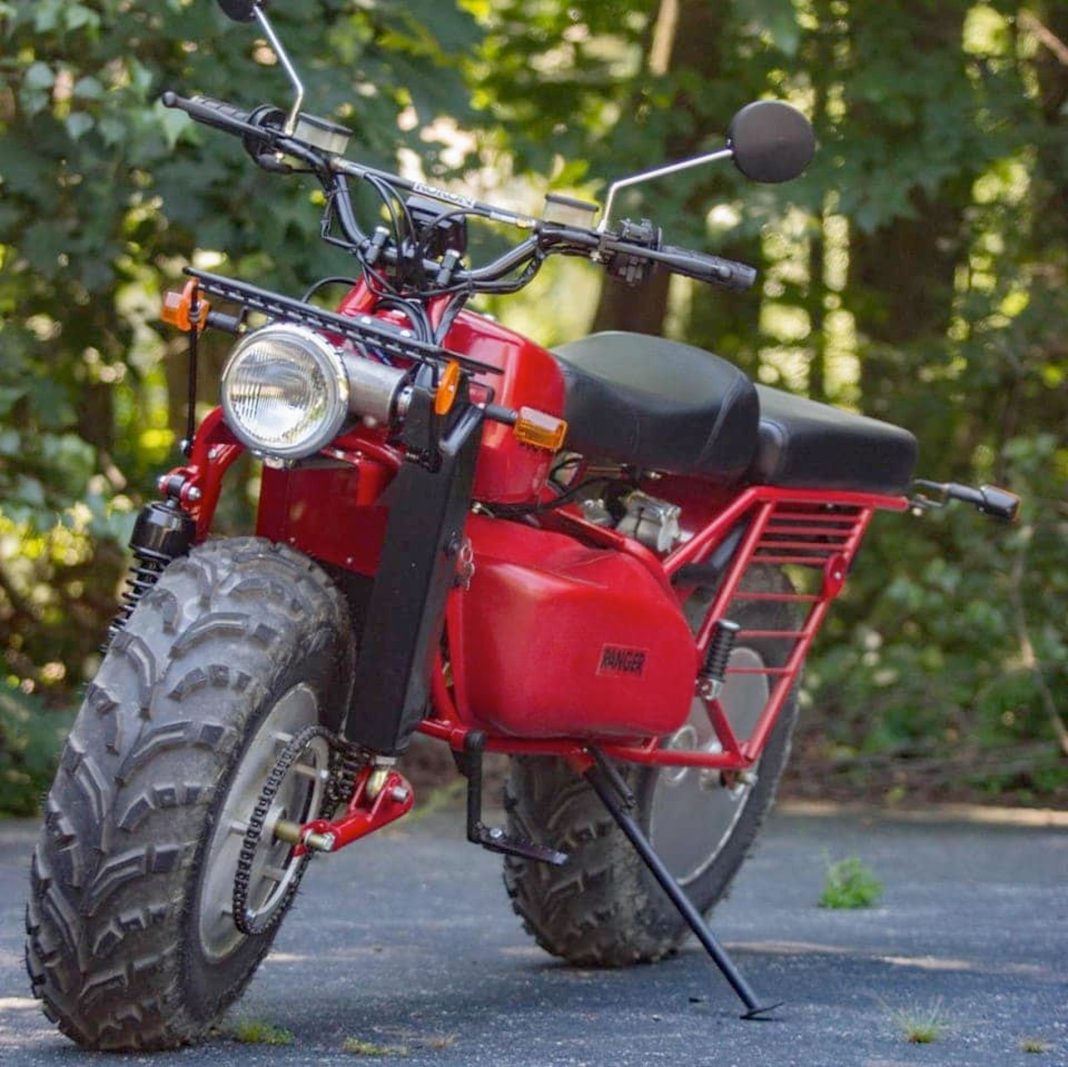 Remarkable 2WD road-legal motorcycle that tows like a truck