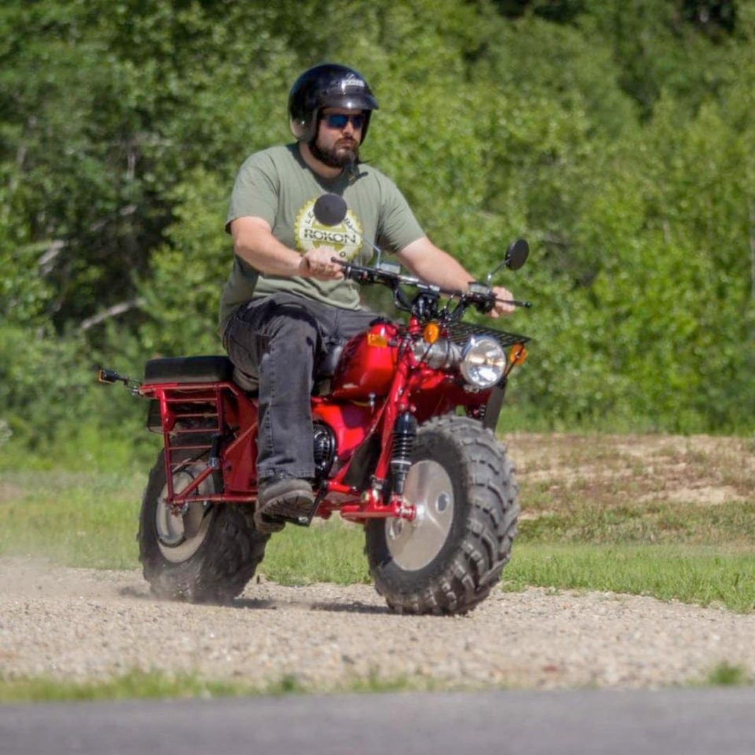 Remarkable 2WD road-legal motorcycle that tows like a truck