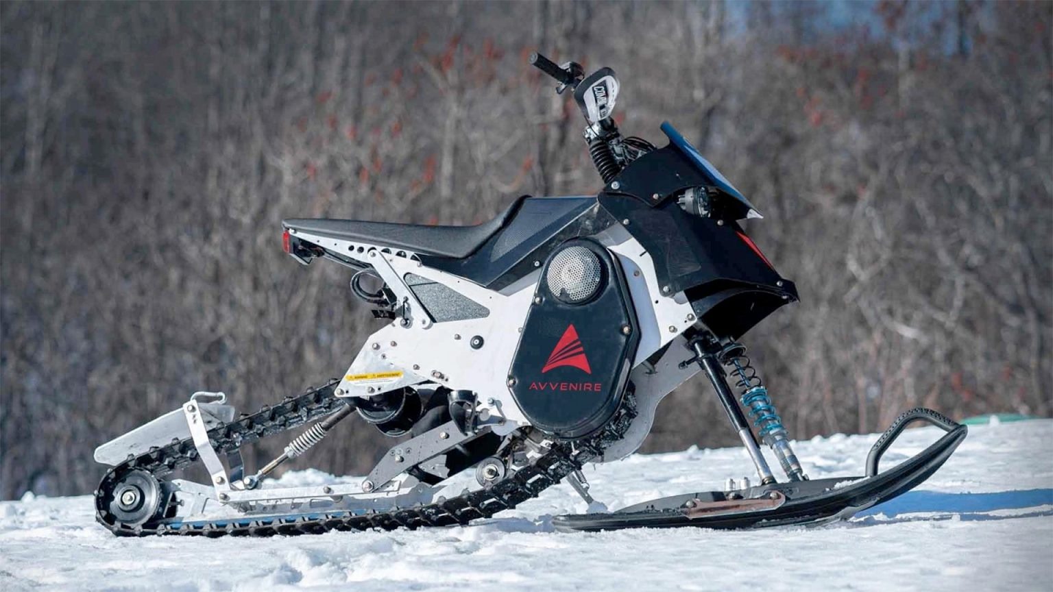 Avvenire’s 3-in-1 Combat transforms from street-legal ebike to snowmobile