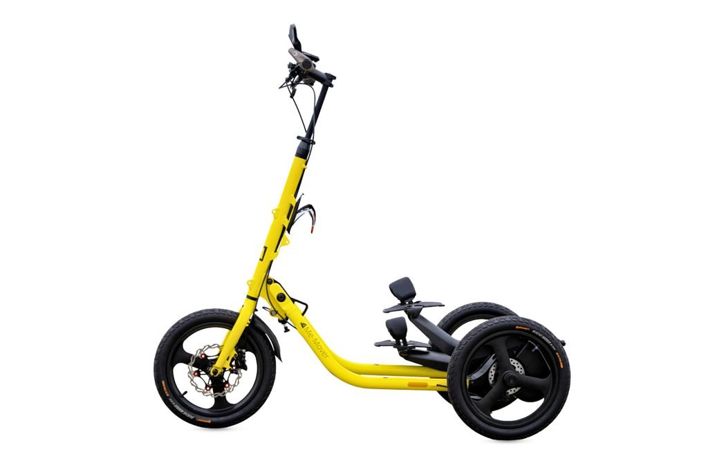 3-wheeled step machine combines fitness and mobility