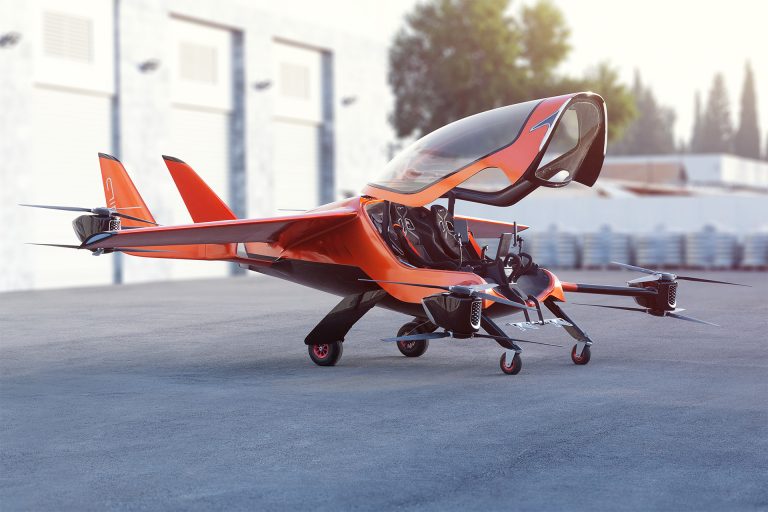 AIR ONE eVTOL with foldable wings and home charging simplifies personal ...