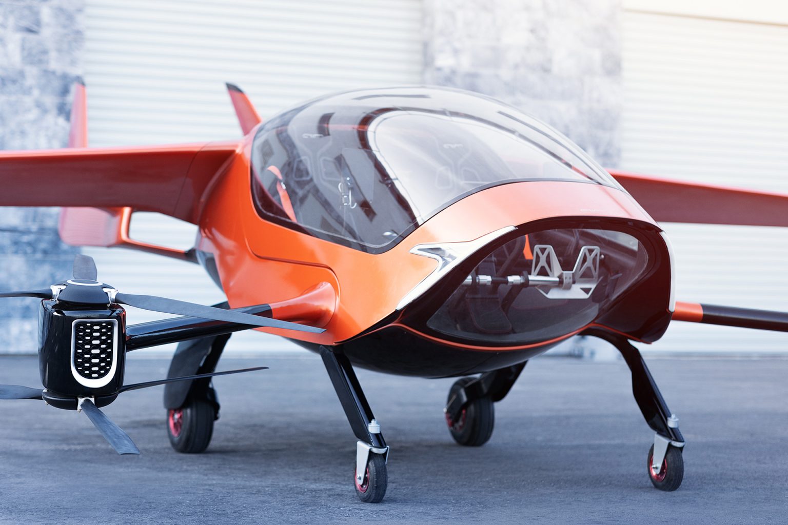 AIR ONE eVTOL with foldable wings and home charging simplifies personal ...