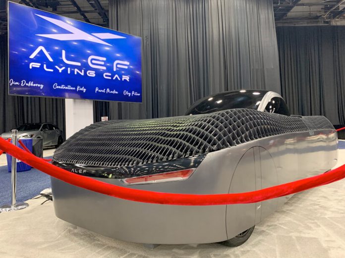 Alef Aeronautics’ drivable flying car makes its first flight
