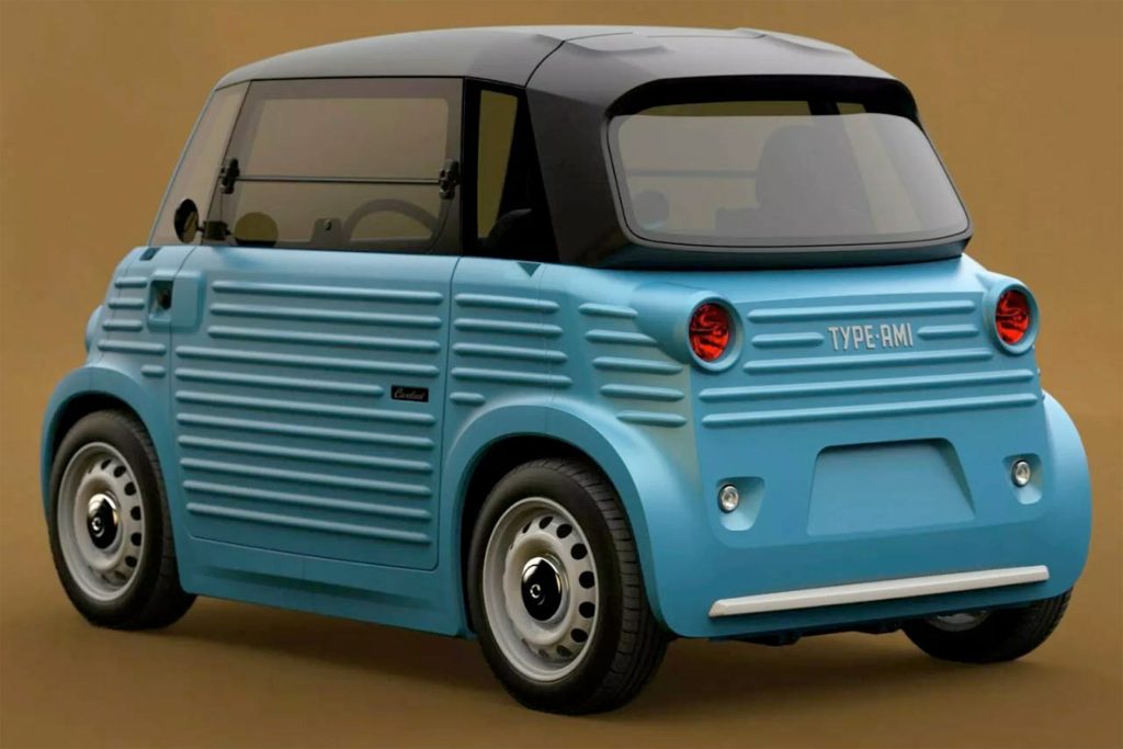 Caselani Type-Ami kit turns Citroën Ami into a mini H-Type van