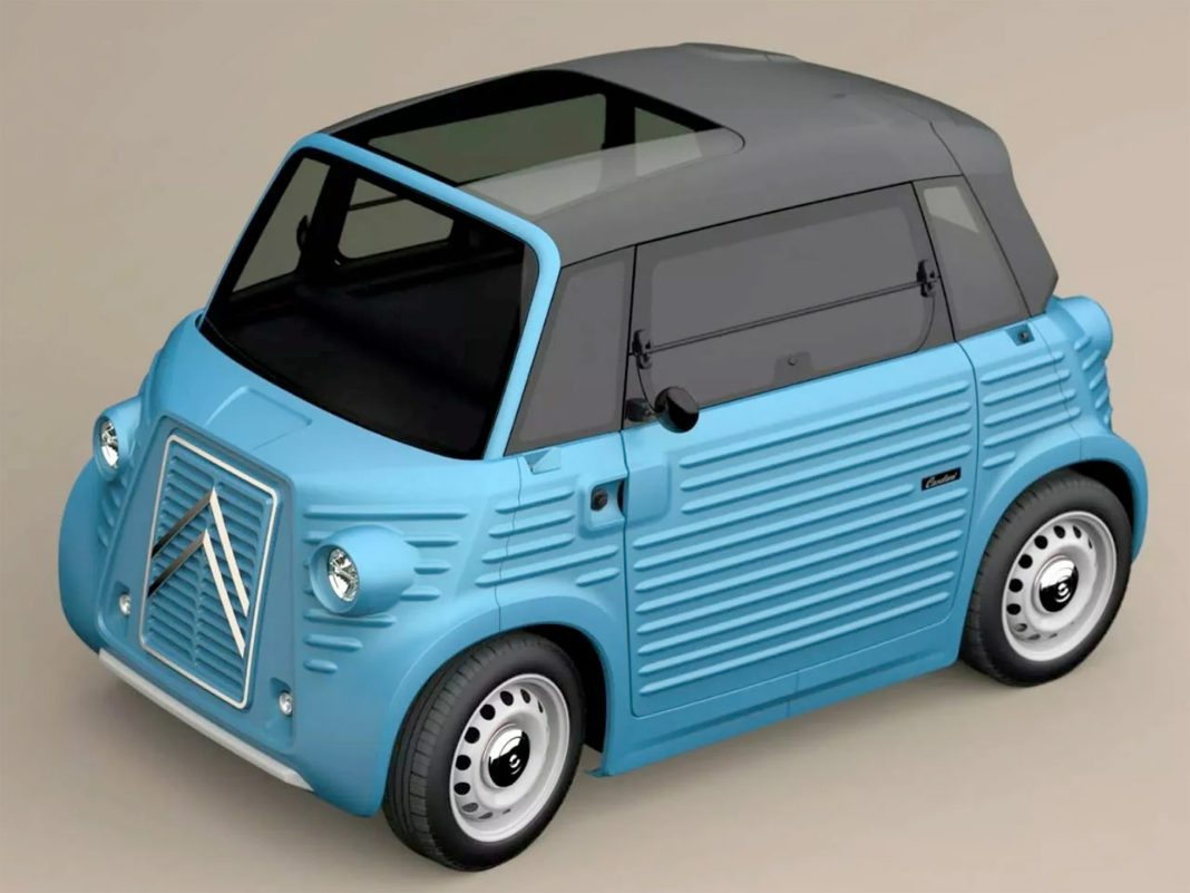 Caselani Type-Ami kit turns Citroën Ami into a mini H-Type van