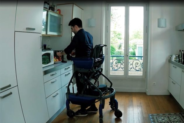 Medical device combines a wheelchair and exoskeleton to restore mobility