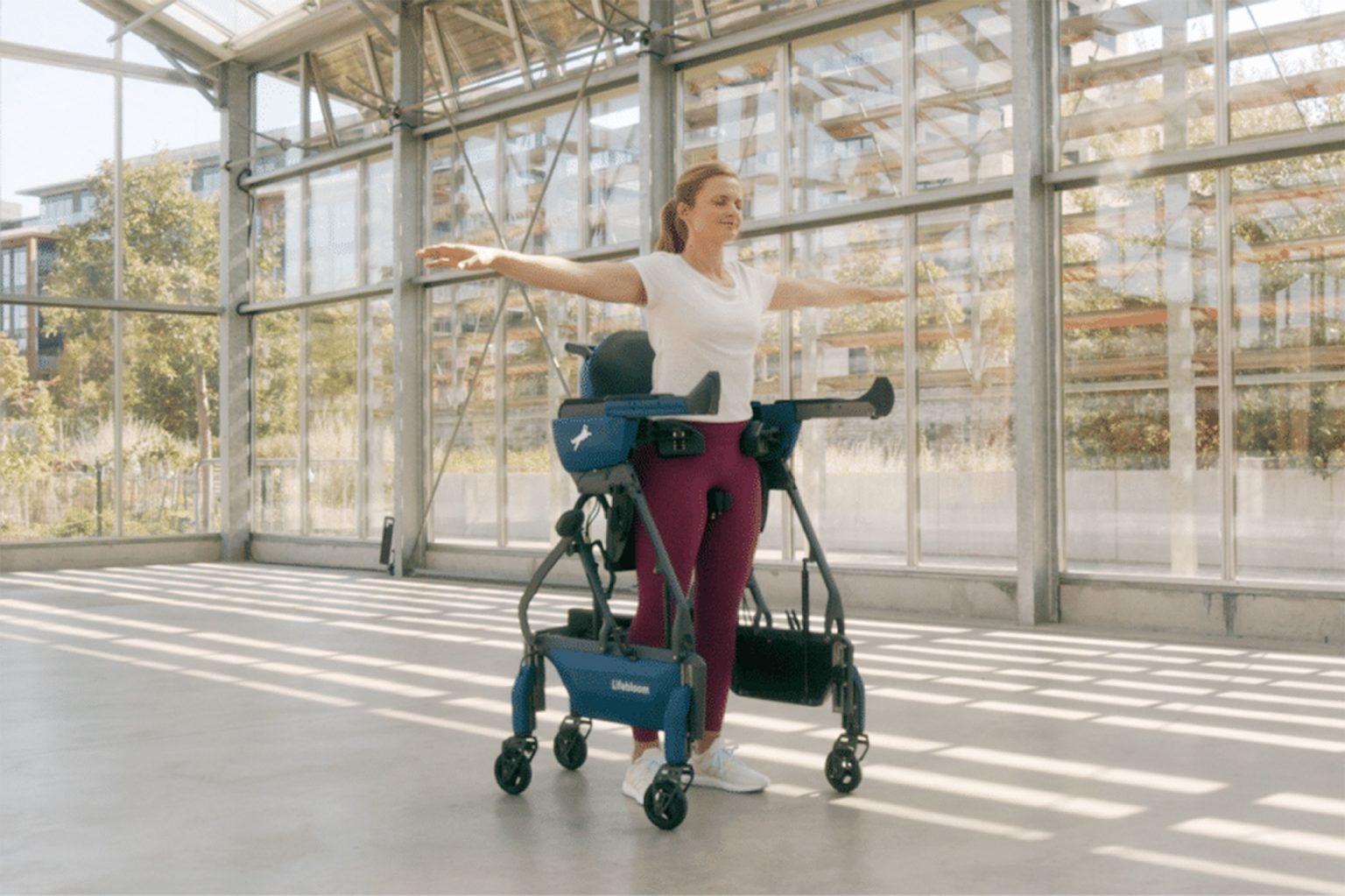 Medical device combines a wheelchair and exoskeleton to restore mobility