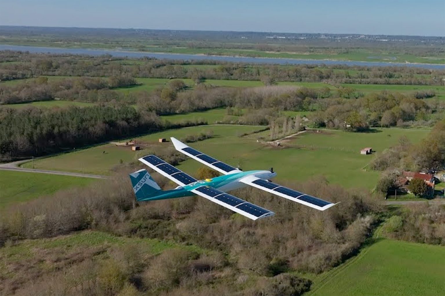 Solar-powered drone designed for long-range aerial monitoring