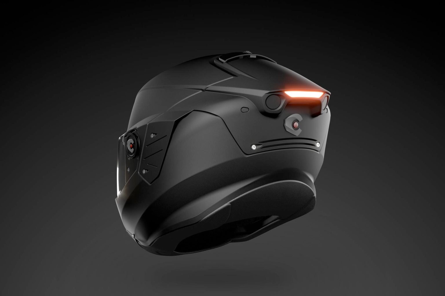 AI motorcycle helmet offers enhanced safety with 300-degree visibility