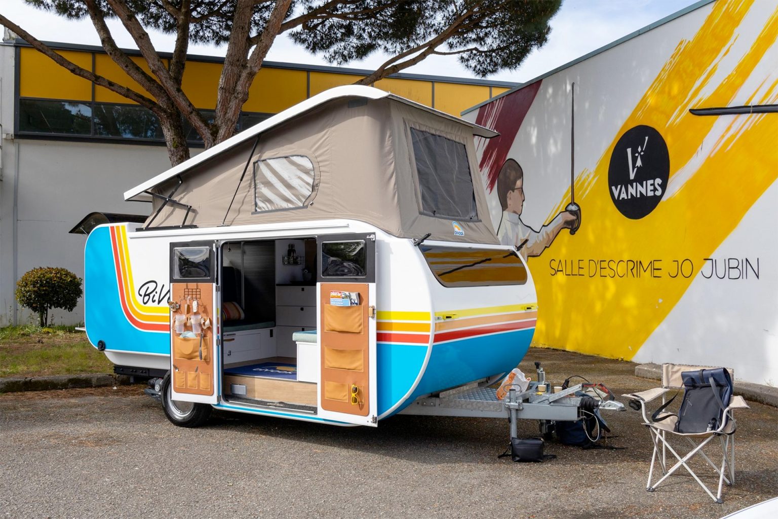 Bivoak's Bivan merges camper van and trailer for versatile road adventures