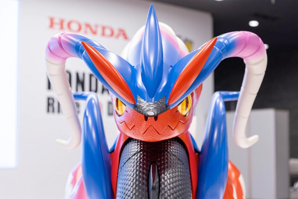 Honda unveils Pokémon Koraidon motorcycle with moving features
