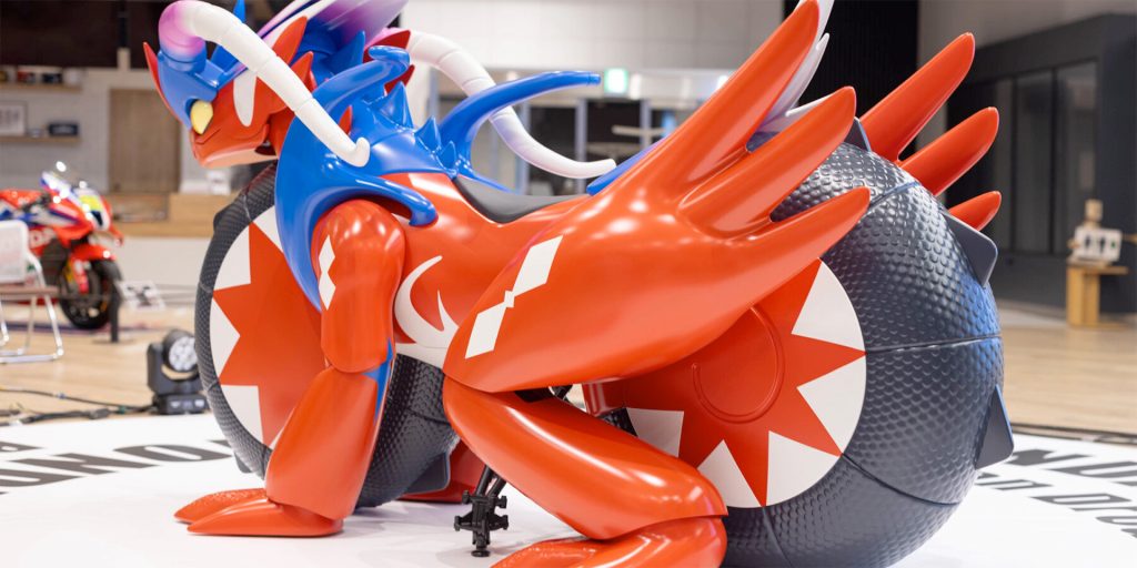 Honda unveils Pokémon Koraidon motorcycle with moving features
