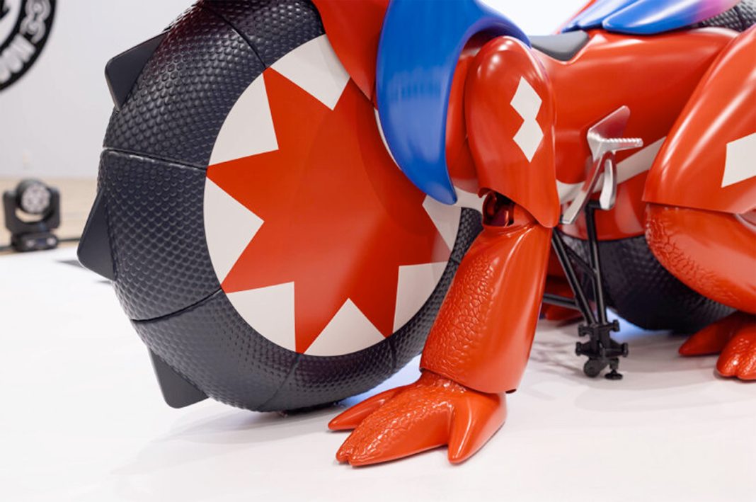 Honda unveils Pokémon Koraidon motorcycle with moving features