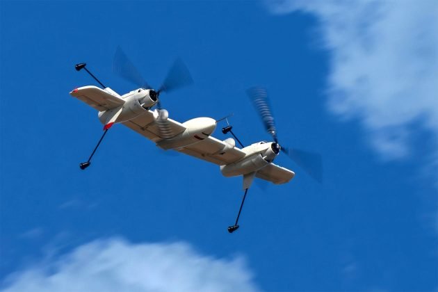 Autonomous drone uses ‘rotor blown wing’ to transition between ...