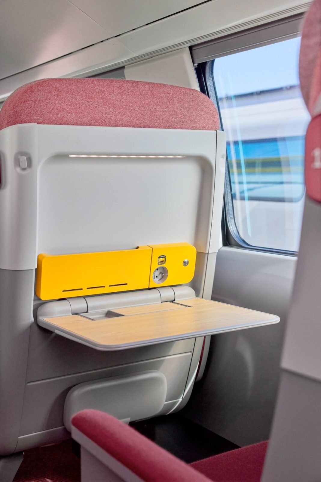 Nendo's river-inspired design for SNCF’s fifth-generation TGV train