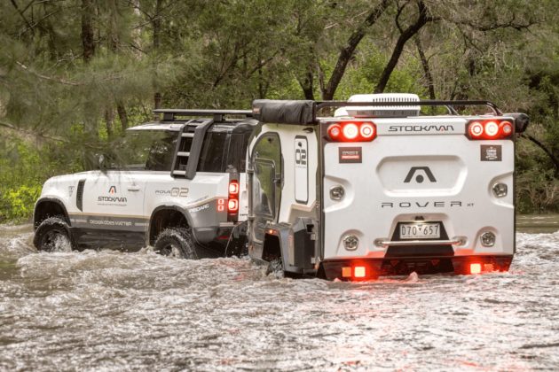 Stockman Rover 02 teardrop camper is a rugged and functional overland ...