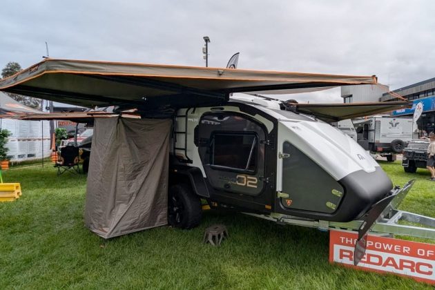Stockman Rover 02 teardrop camper is a rugged and functional overland ...