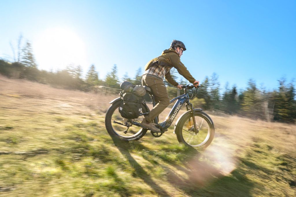 Fat-tire adventure ebike has a load capacity of 505 lb & tows 1,000 lb