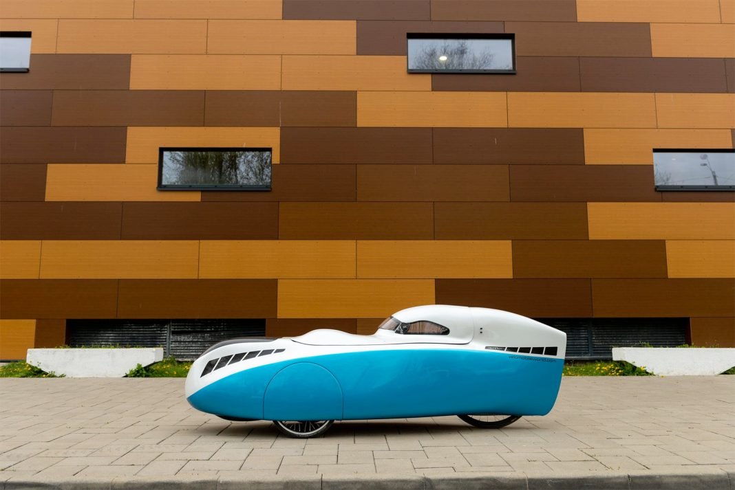 Velomobile built for speed, efficiency, and open-road endurance