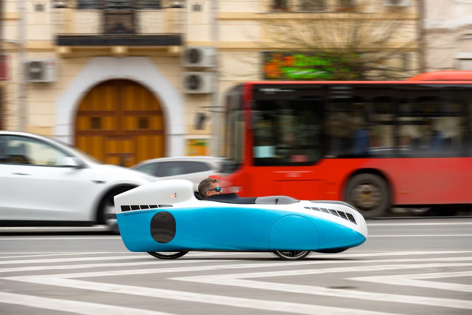 Velomobile built for speed, efficiency, and open-road endurance