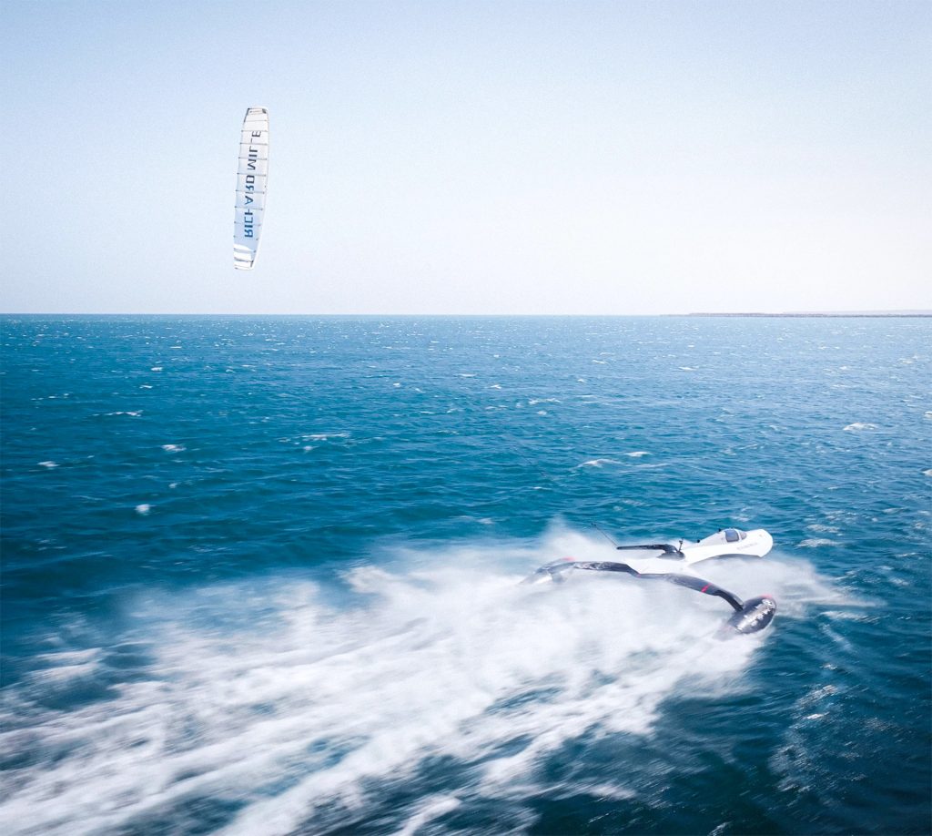 Kite-powered sailboat from Switzerland closes in on the world speed record
