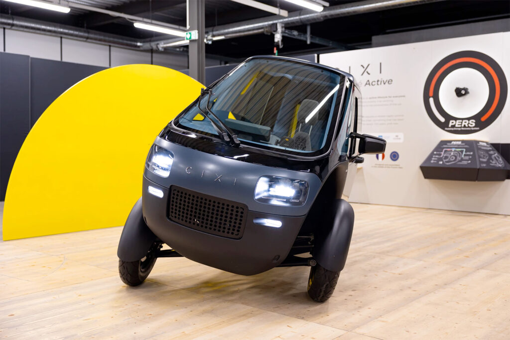 French startup Cixi unveils chainless, three-wheeled pedal vehicle ...