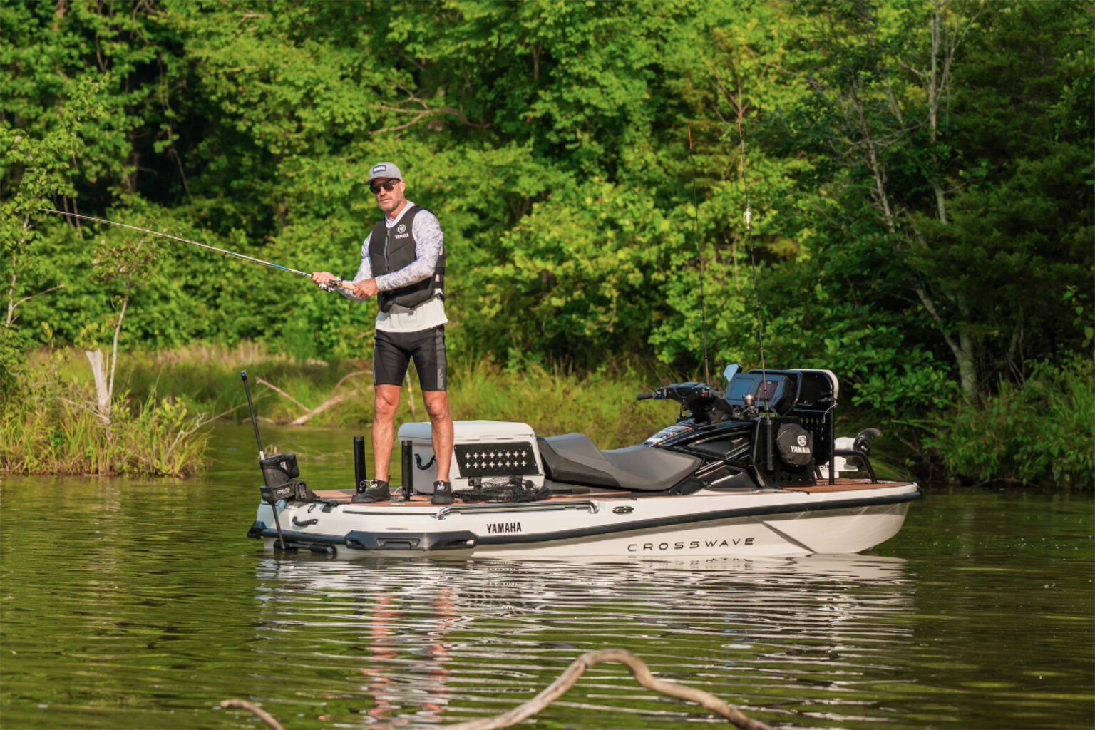 Yamaha’s CrossWave merges jet ski speed with adventure boat features