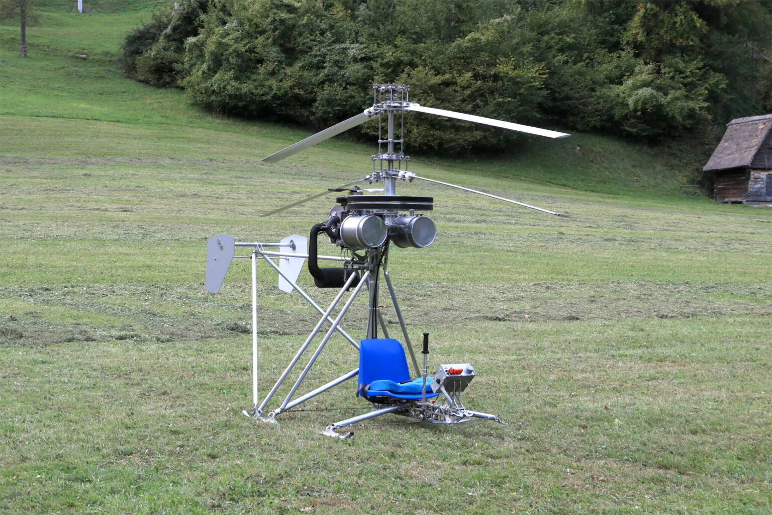 Ultralight helicopter can be flown without a license in the U.S.