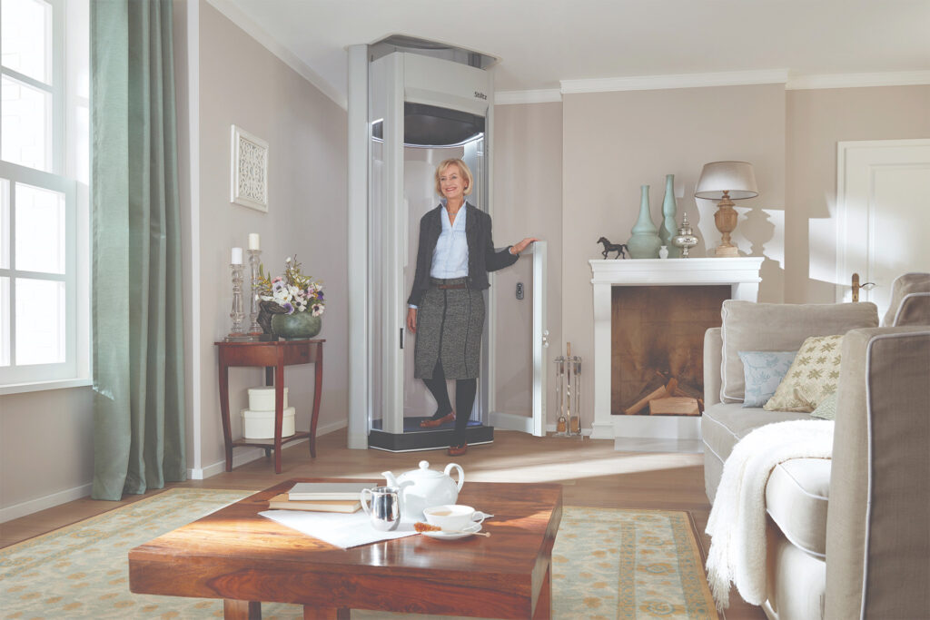 A smart home lift that uses motion detection for safer everyday use